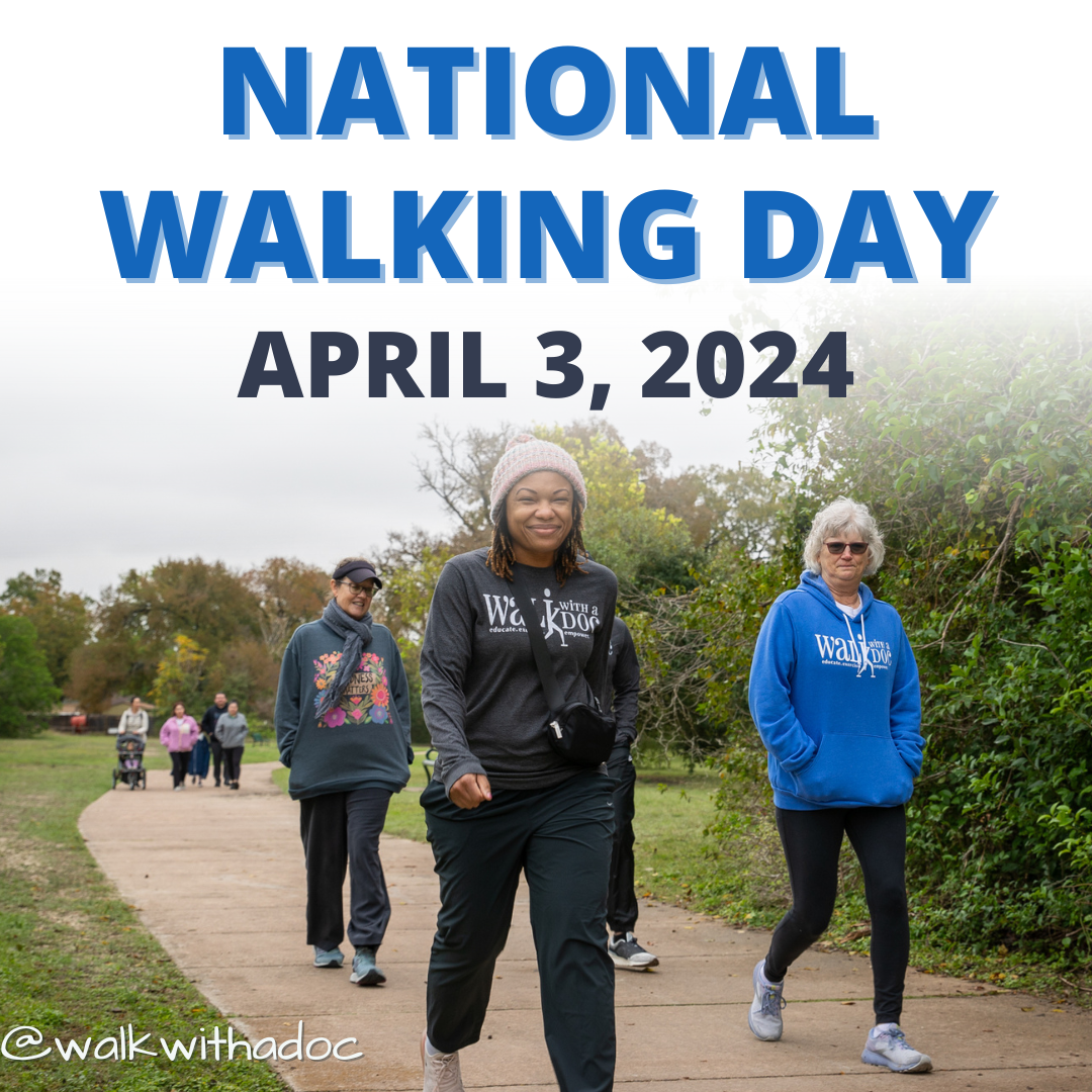National Walking Day 2024 – Walk with a Doc