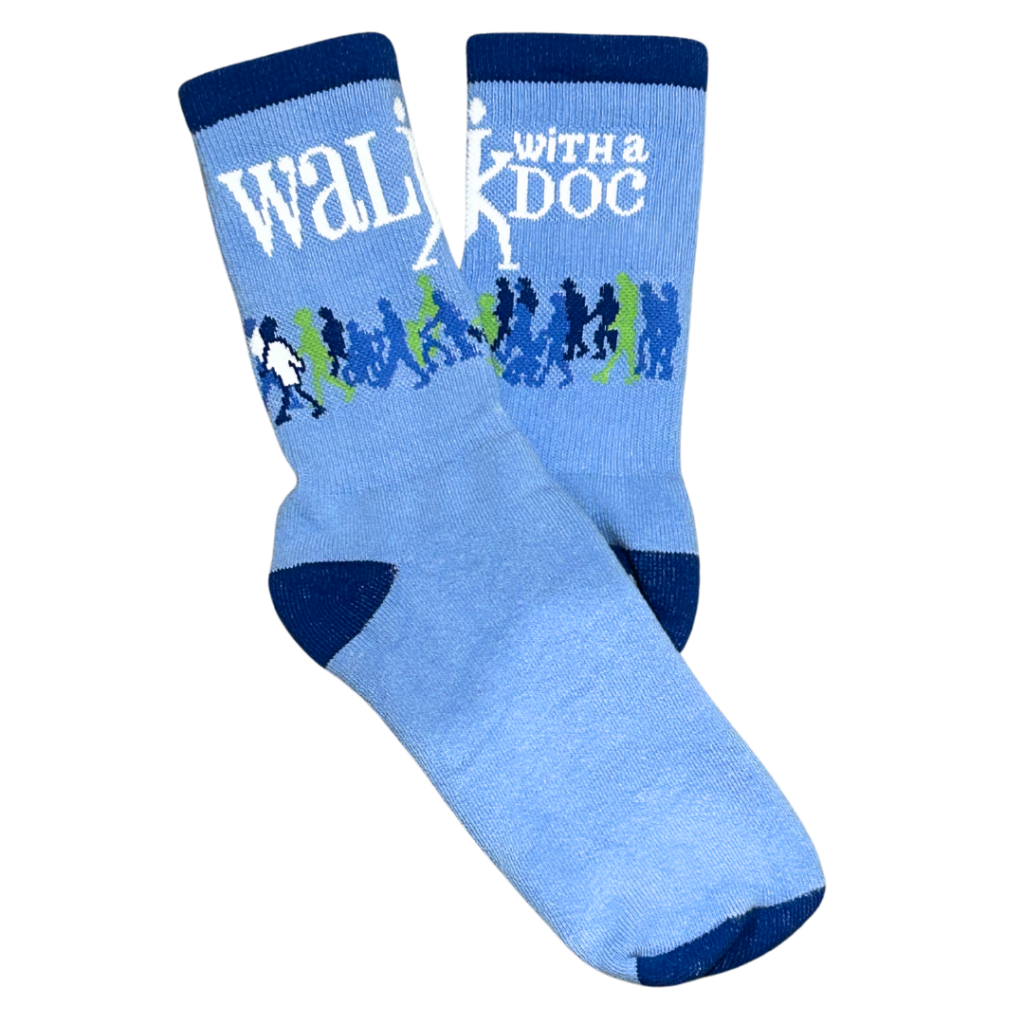 Knock your socks off – SOCKS – Walk with a Doc